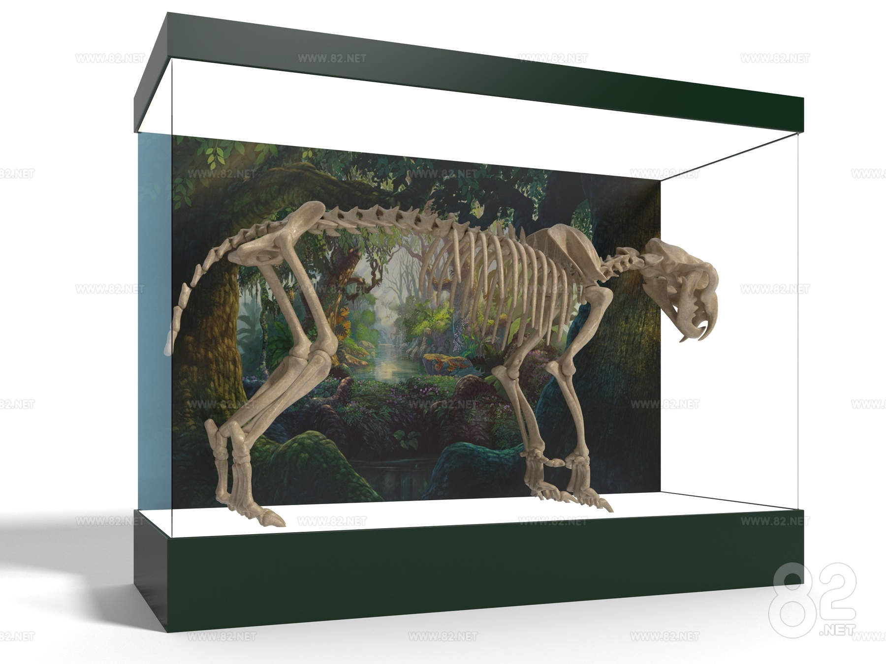 Skeleton Sculpture Showcase | 3Ds Max(.max) - 82Models