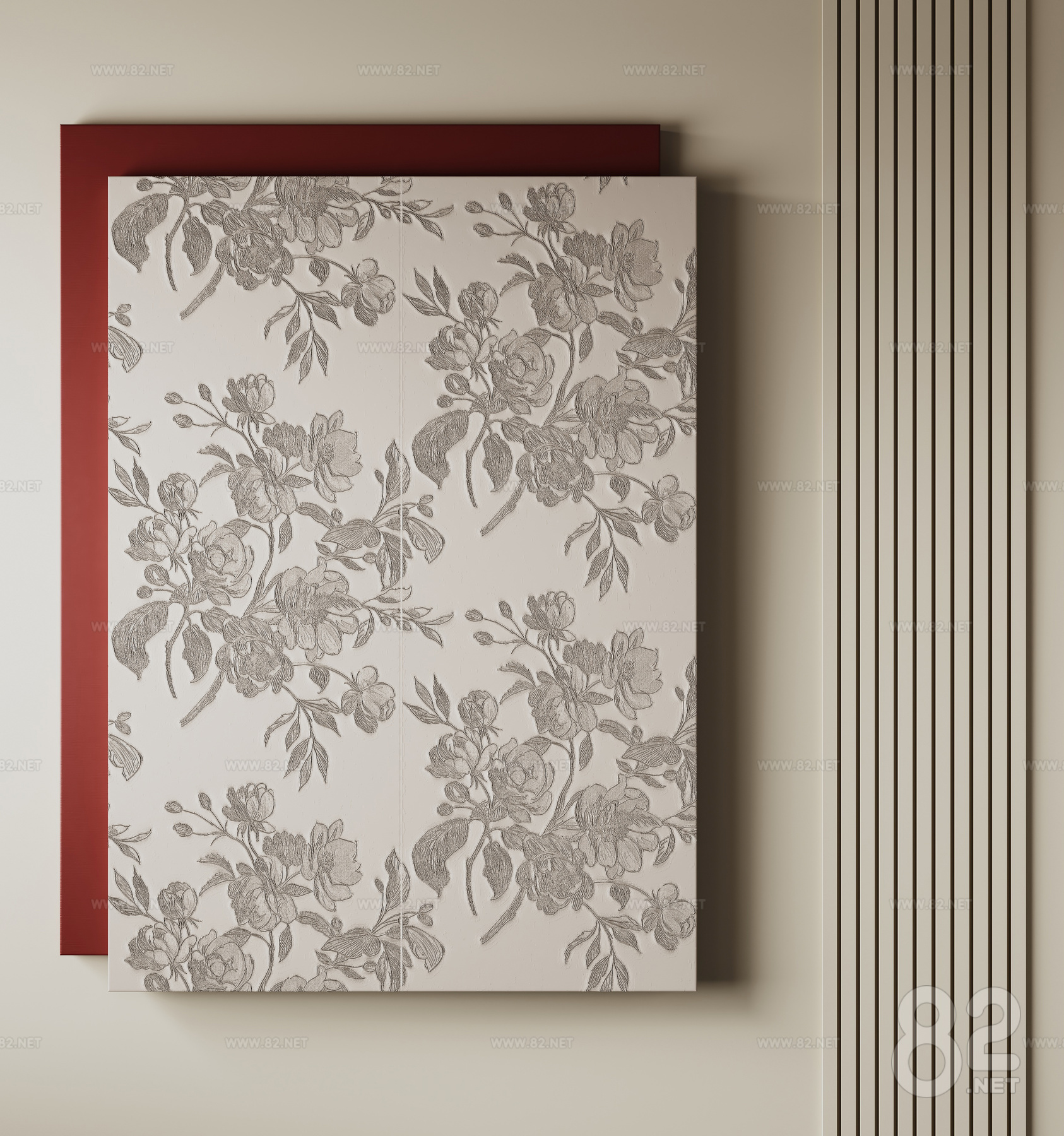 Decorative painting for free | SketchUp(.skp) - 82Models