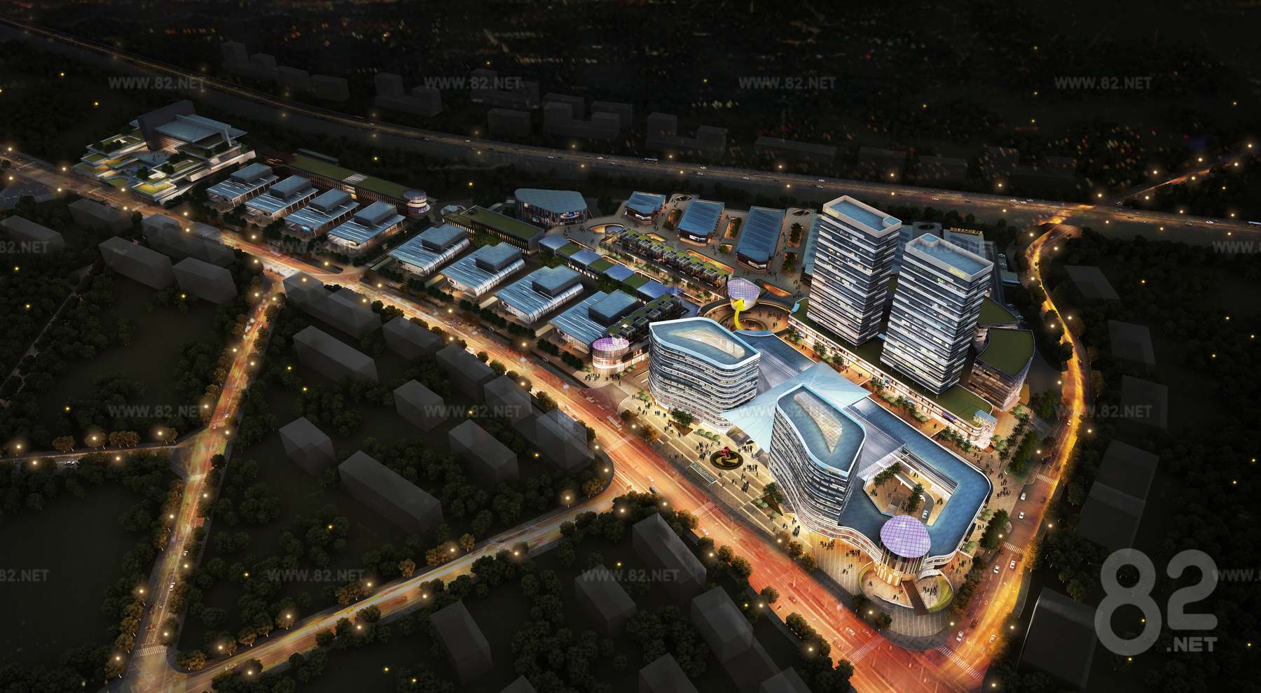 Auto Repair Shop Commercial Street | SketchUp(.skp) - 82Models