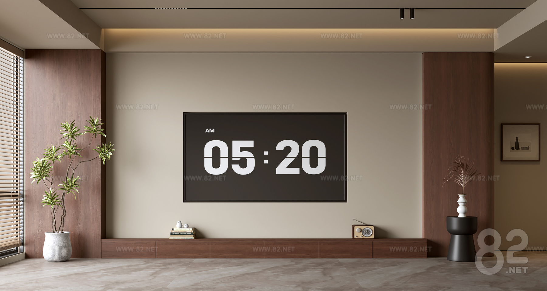 TV Wall | 3Ds Max(.max) - 82Models