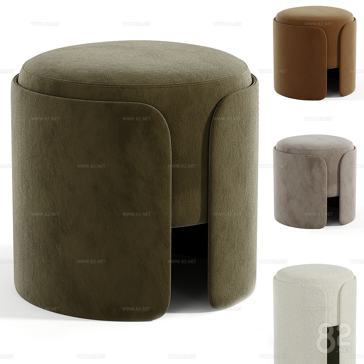Free sofa stool | 3Ds Max(.max) - 82Models