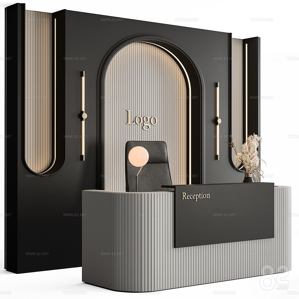 Reception Desk | 3Ds Max(.max) - 82Models