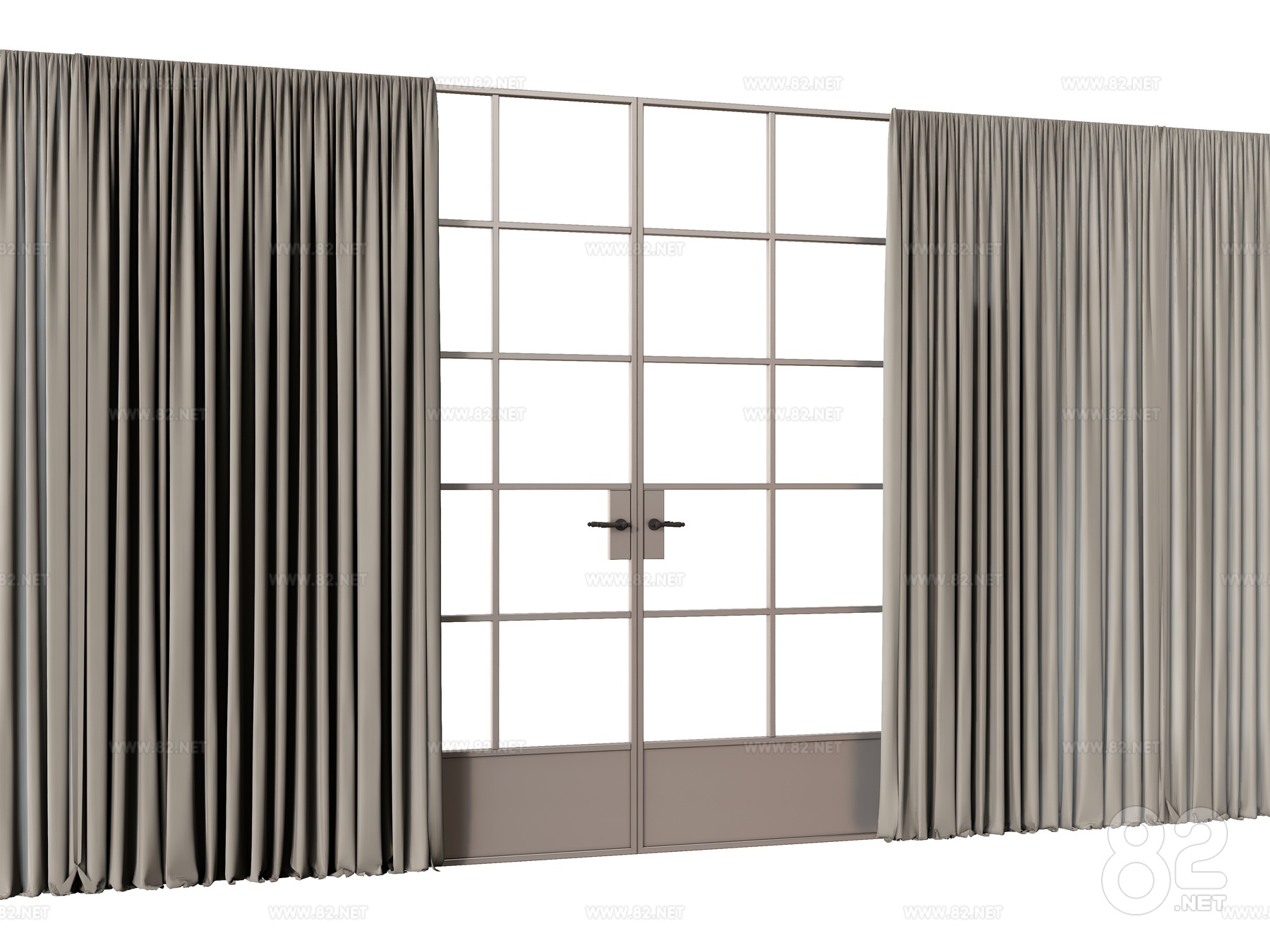 roller shutter door curtain dream curtain curtain free | SketchUp(.skp ...