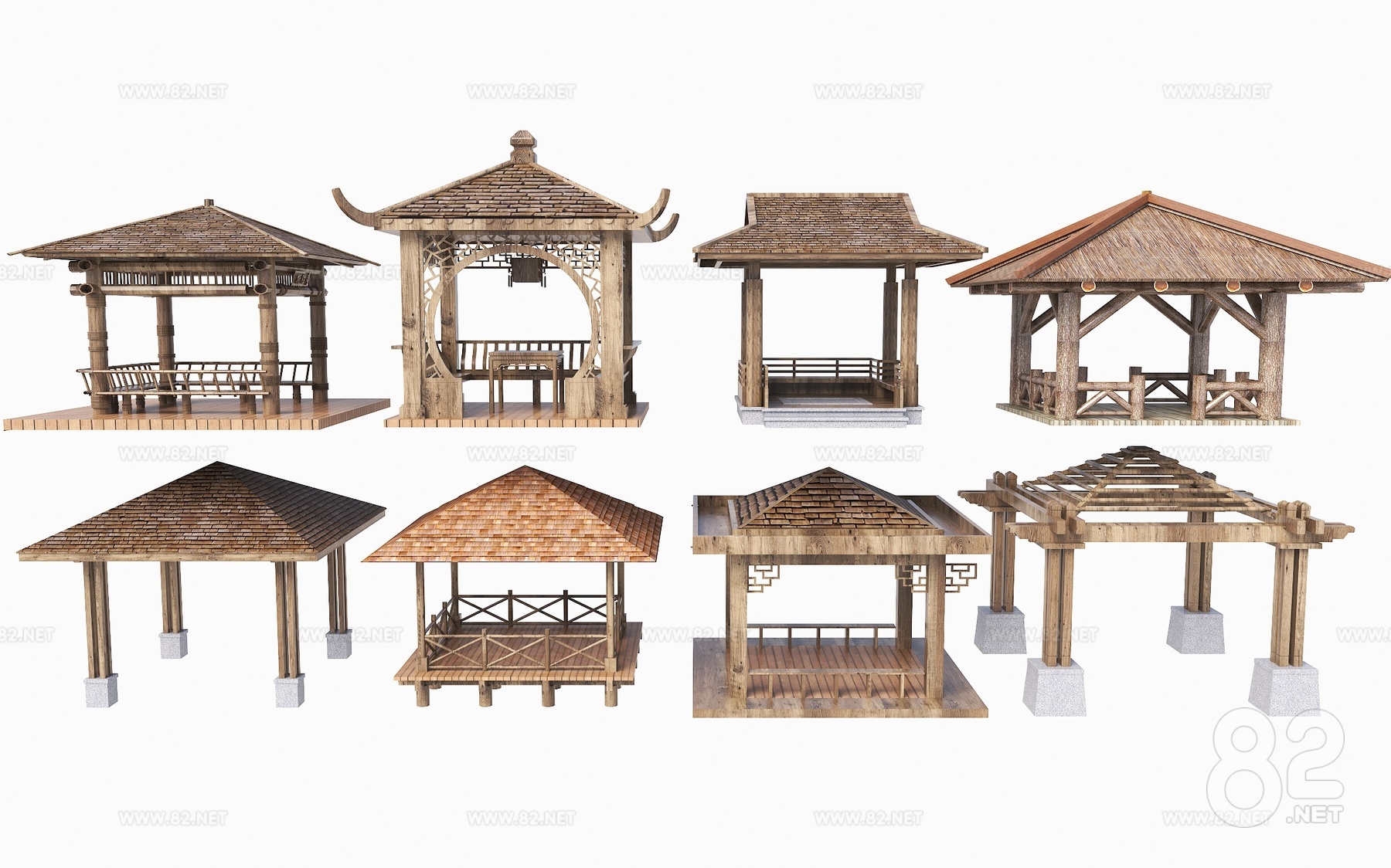 Neo-Chinese Style Pavilion Chinese Style Pavilion Pavilion Rest ...