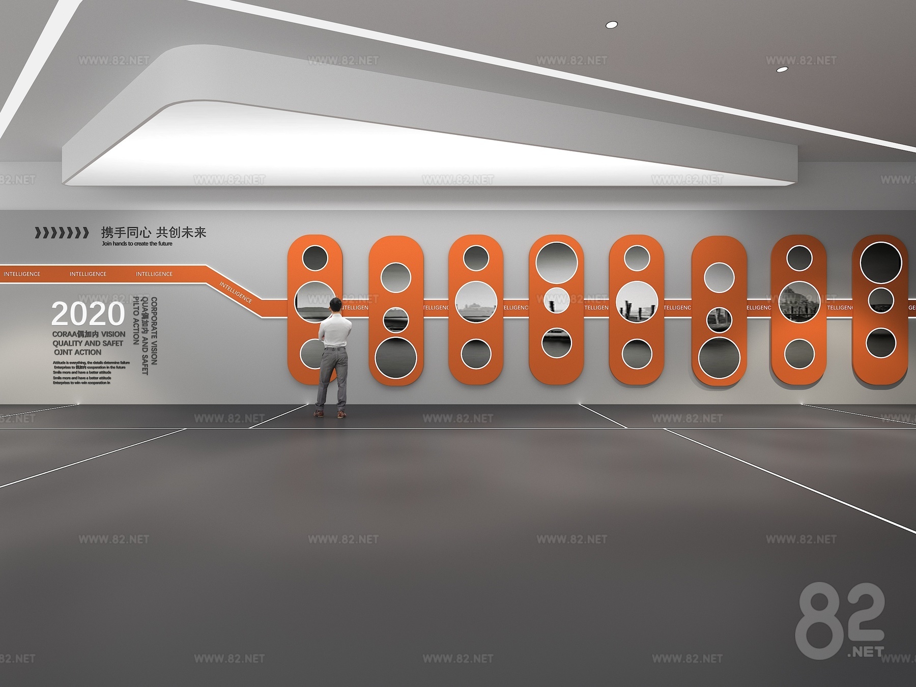 Culture Wall Enterprise Culture Wall Display Wall Theme Wall Exhibition ...