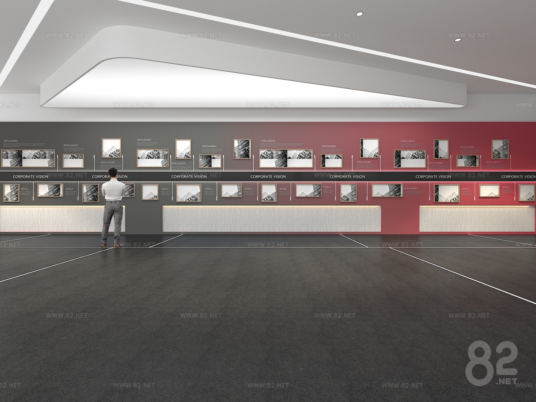 Culture Wall Enterprise Culture Wall Display Wall Theme Wall Exhibition ...