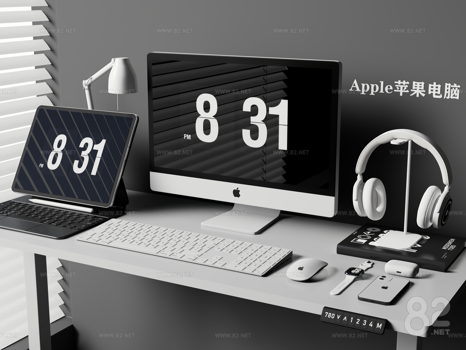 Computer Apple Desktop Computer Tablet download | SketchUp(.skp) - 82Models