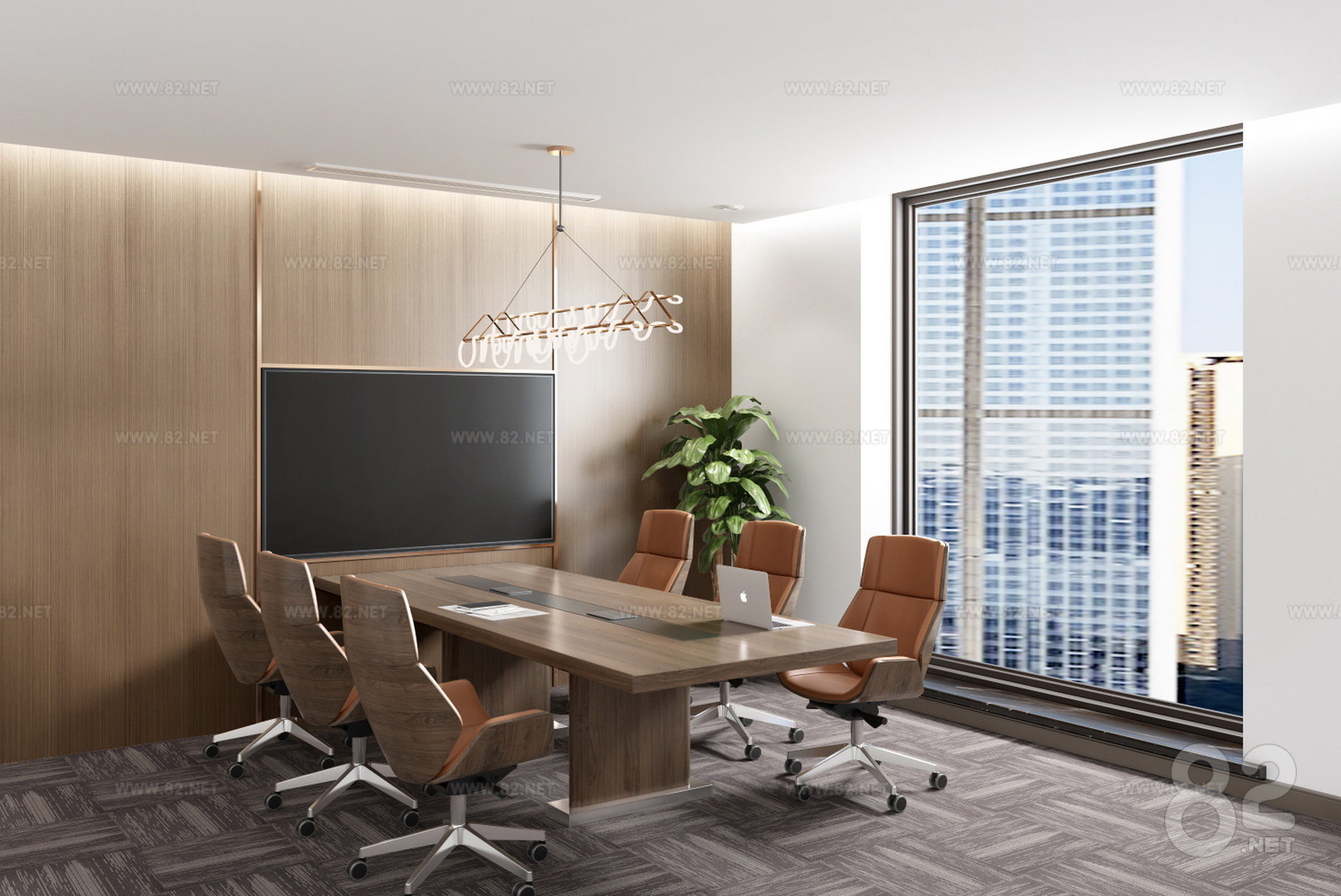 Modern Small Negotiation Room Small Conference Room Discussion Room ...