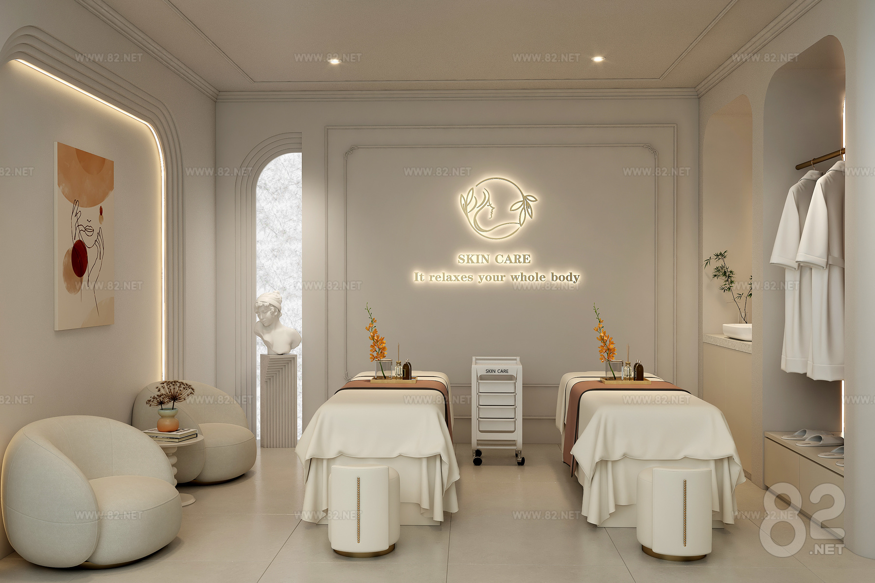 French Beauty Salon Beauty Room French Beauty SPA Beauty Salon Design ...