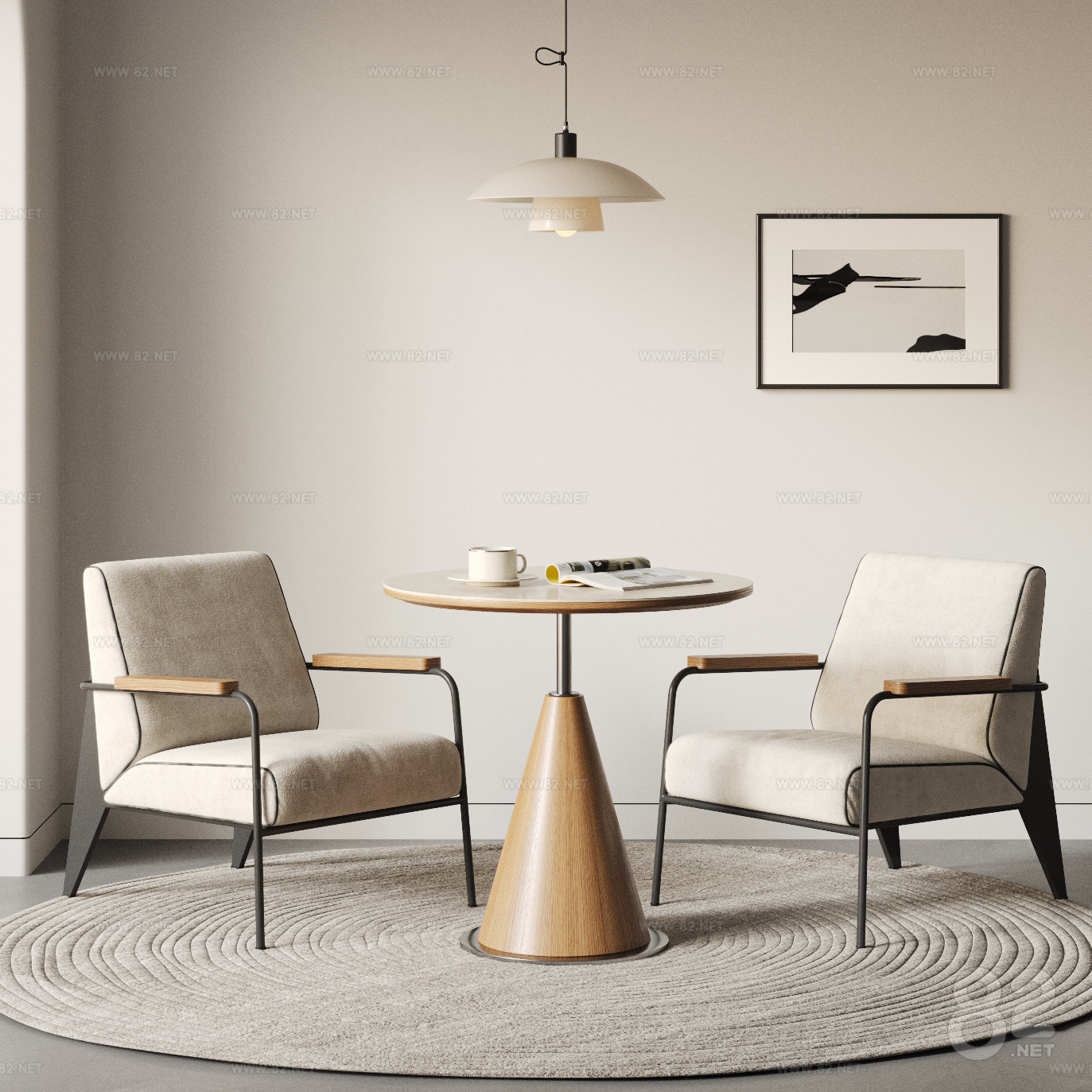 Modern Negotiation Table and Chair Coffee Table and Chair Coffee Table ...