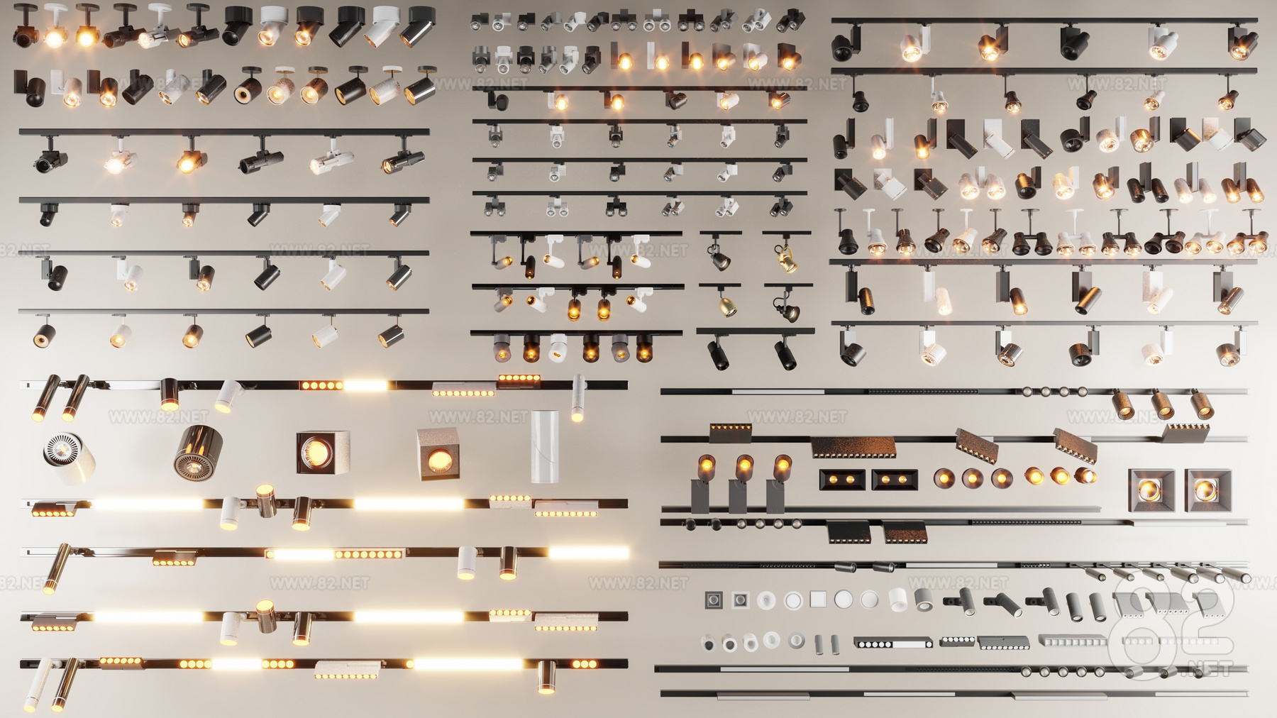 Lamps and lanterns, chandeliers, magnetic attraction lamps, open-mounted downlights download ...