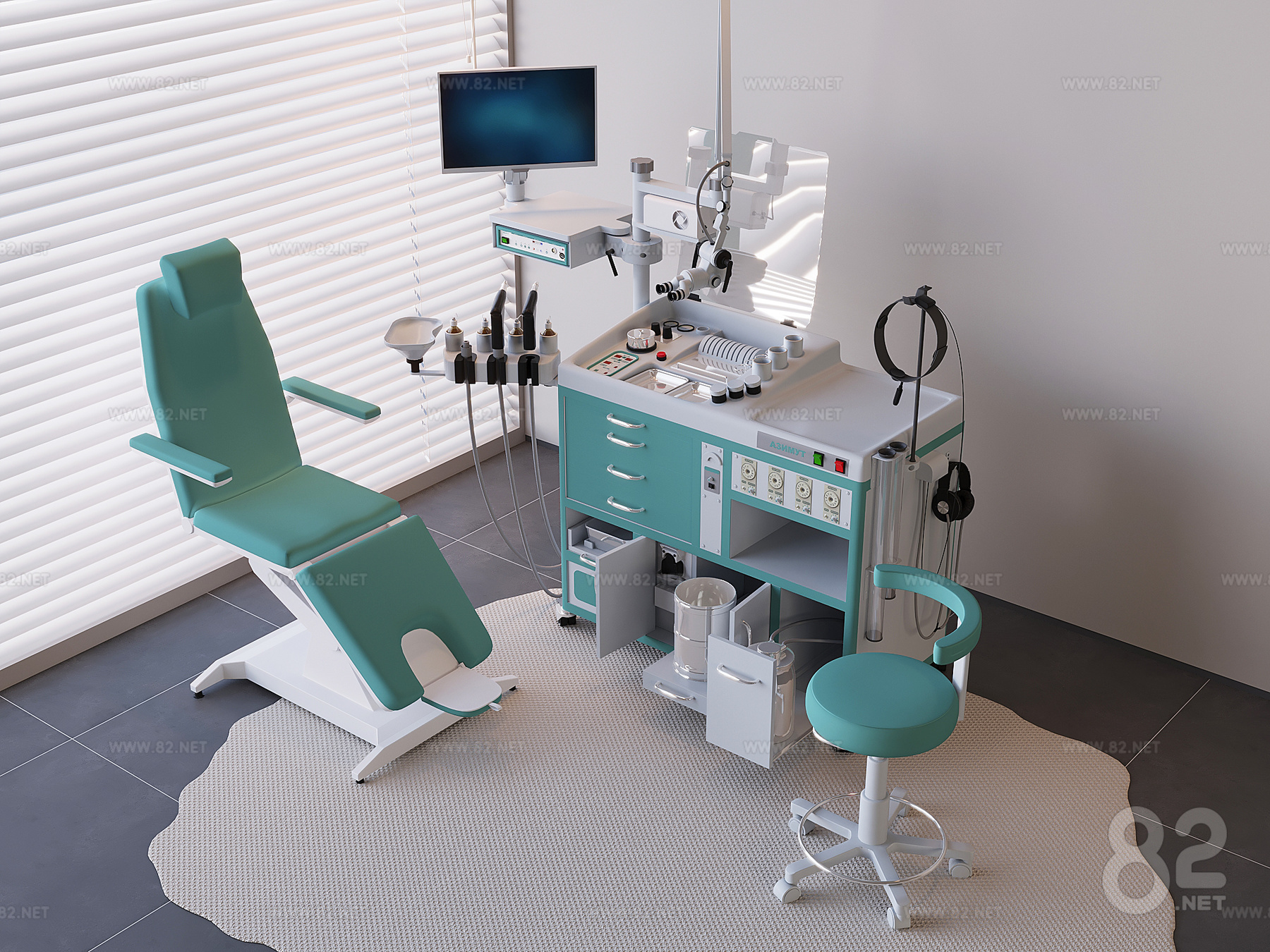 Dental medical equipment and equipment Dental clinic treatment chair ...
