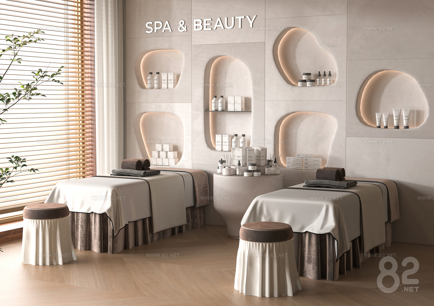 Modern Beauty SPA | 3Ds Max(.max) - 82Models