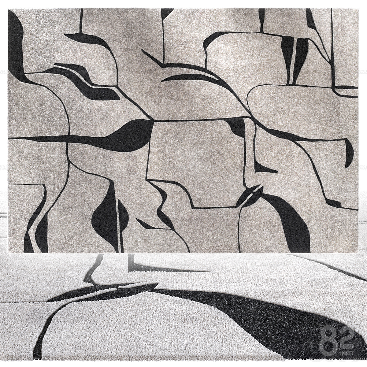 Modern Italian Petalos Carpet download | 3Ds Max(.max) - 82Models