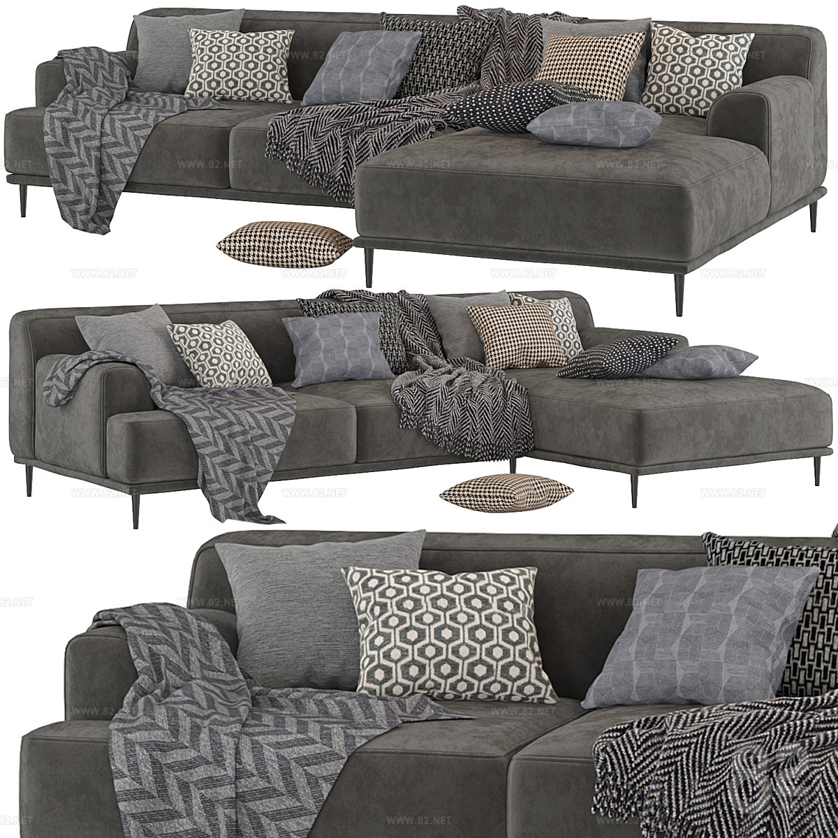 Corner sofa | 3Ds Max(.max) - 82Models