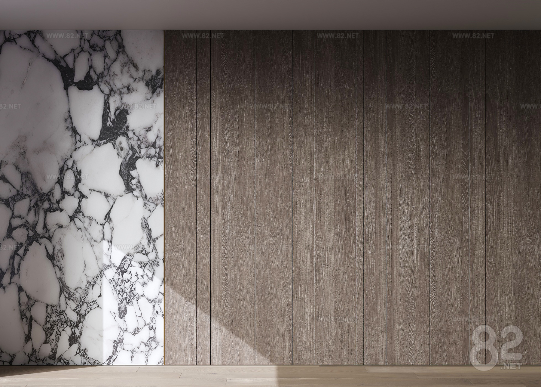 Modern modeling Panel wood veneer wall panel marble wall panel | 3Ds ...