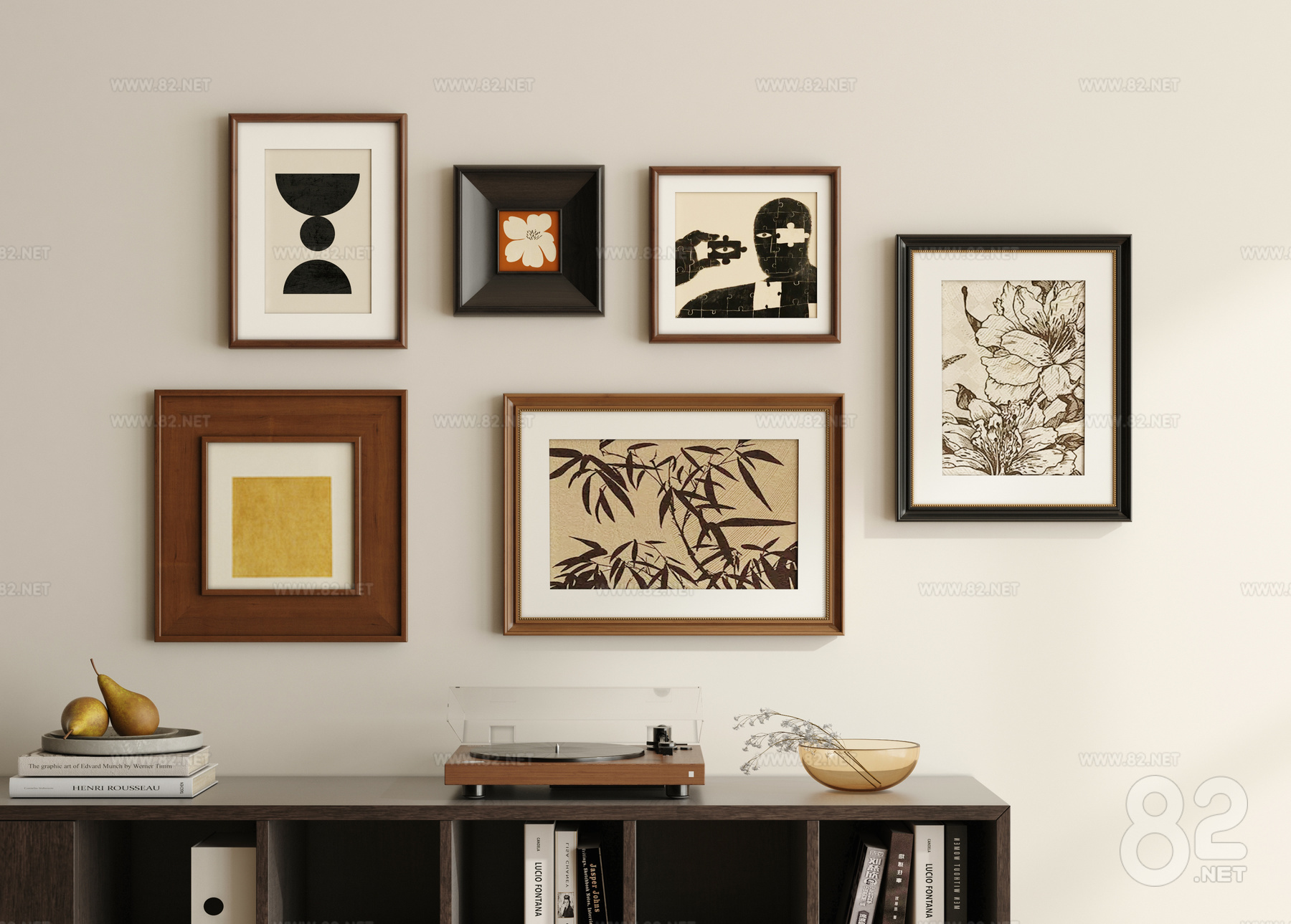 Modern Middle Ancient Hanging Painting Living Room Hanging Painting ...