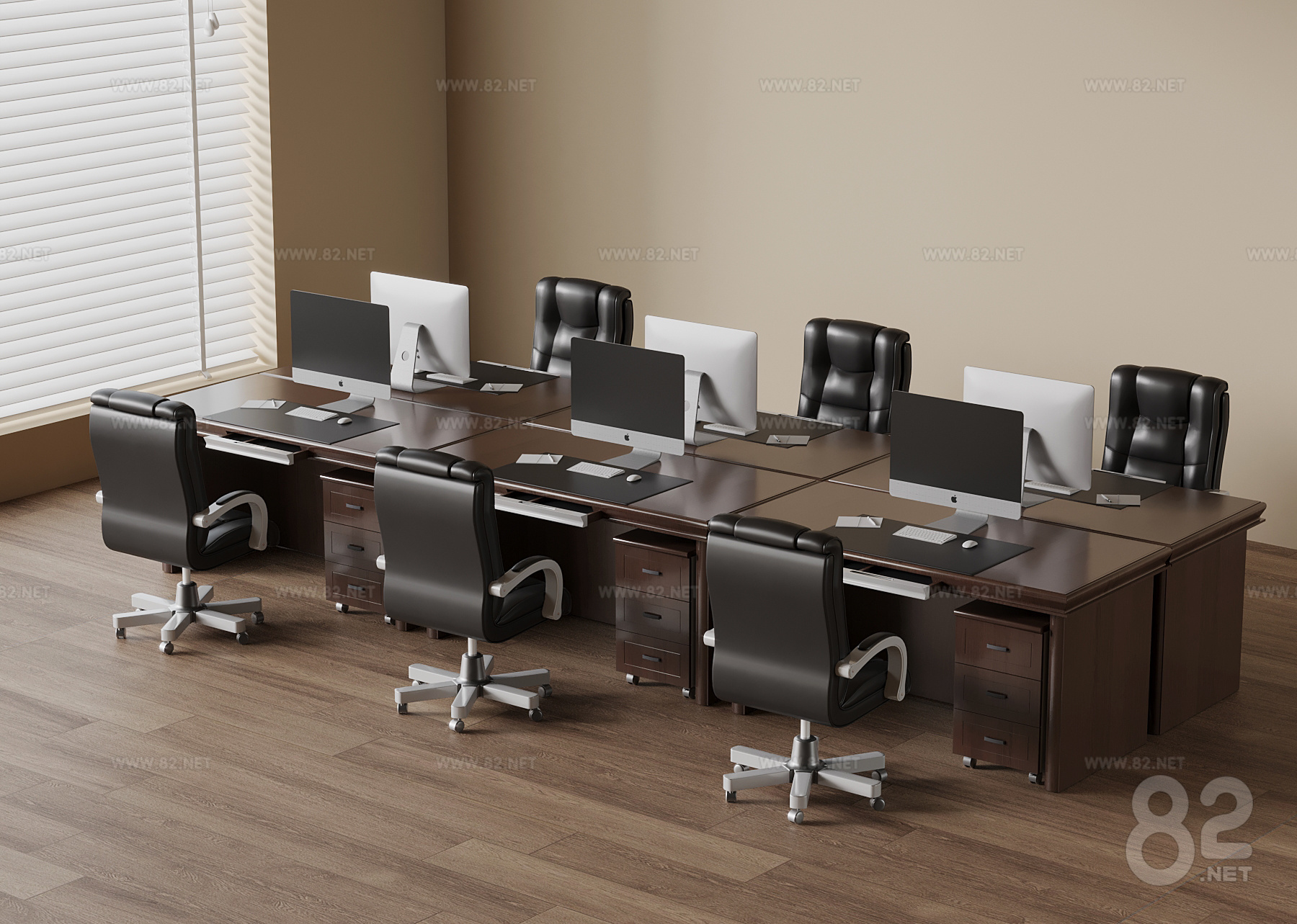 modern office desk and chair | SketchUp(.skp) - 82Models
