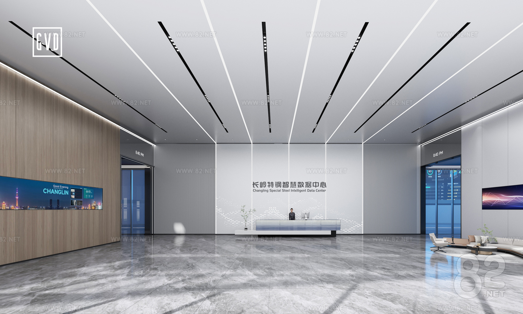 Science and Technology Foyer High-end Foyer Iron and Steel Metallurgy ...