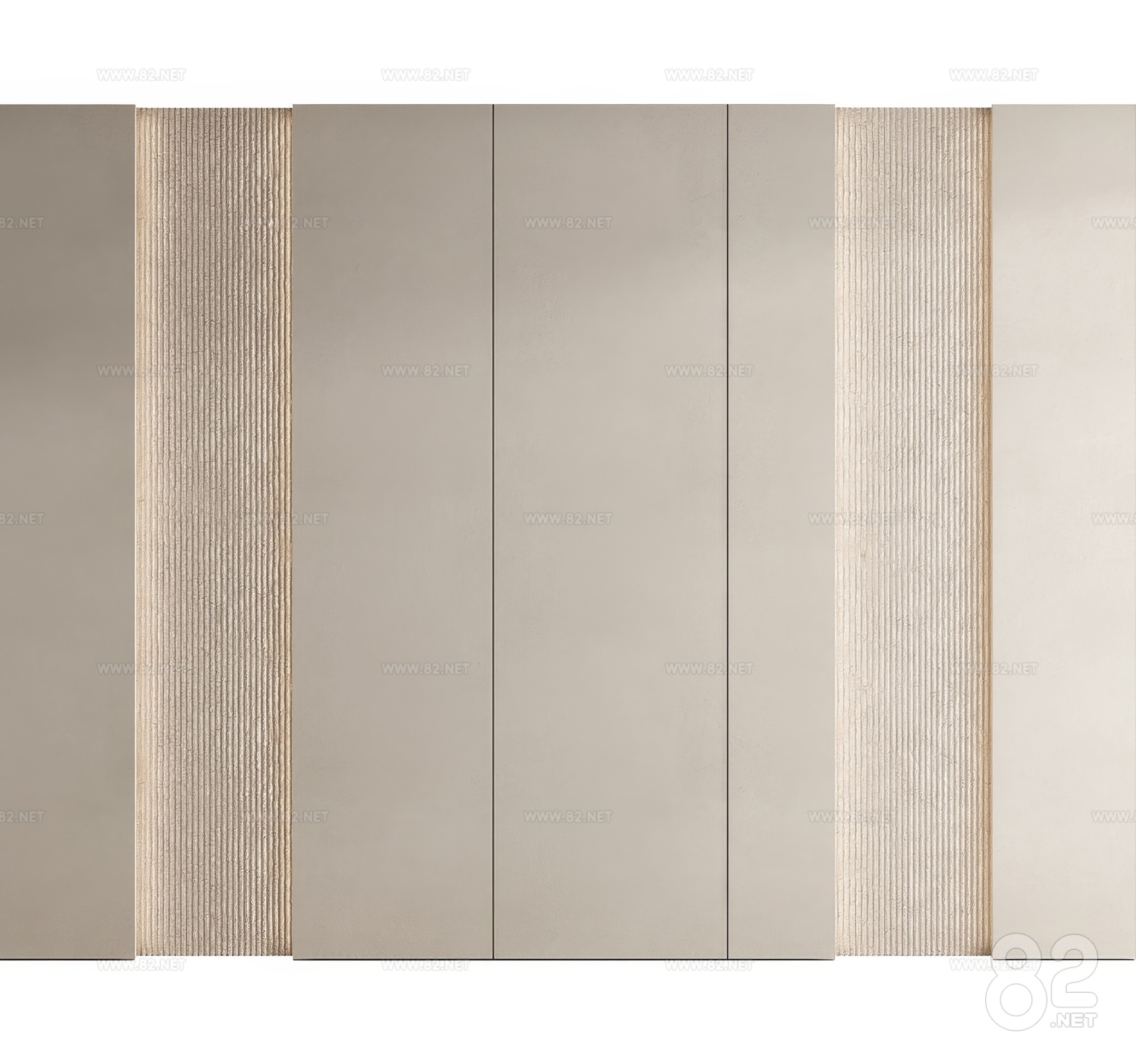 Modeling Wall Decorative background wall download | 3Ds Max(.max ...