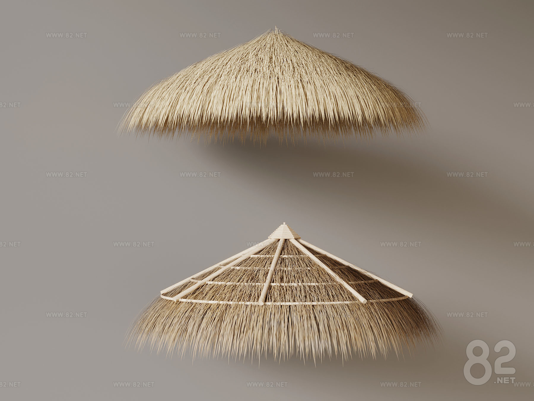 modern thatched eaves round eaves download | 3Ds Max(.max) - 82Models