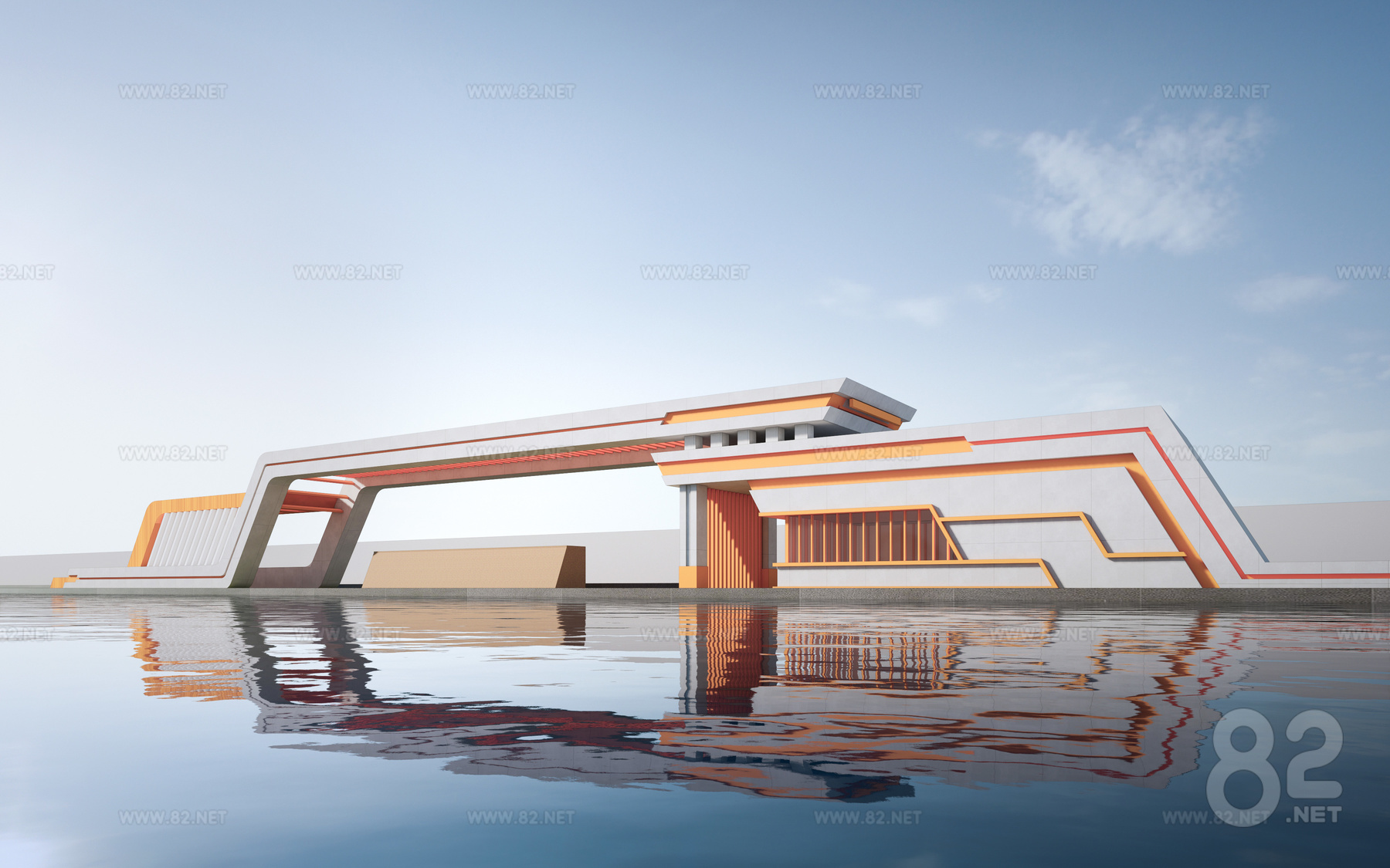 Modern School Gate Guard Room School Entrance Factory Gate download ...