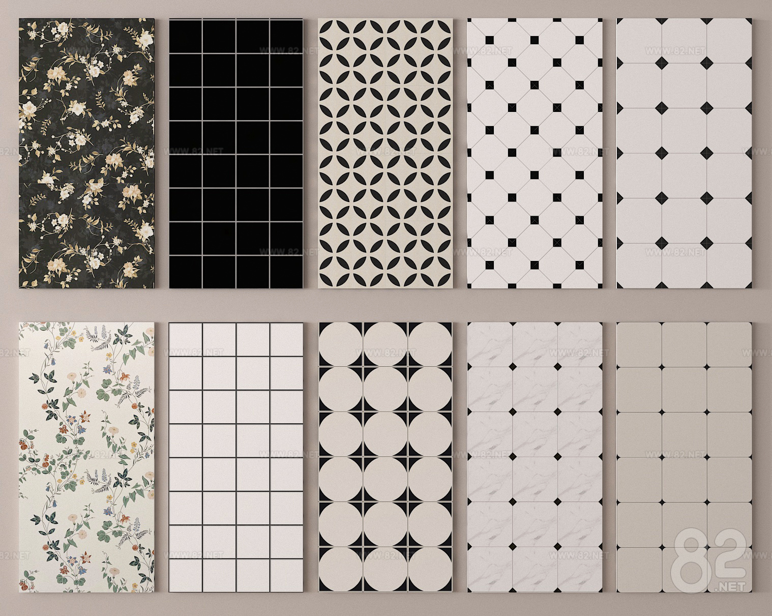 parquet tile floor tile wall tile download | 3Ds Max(.max) - 82Models