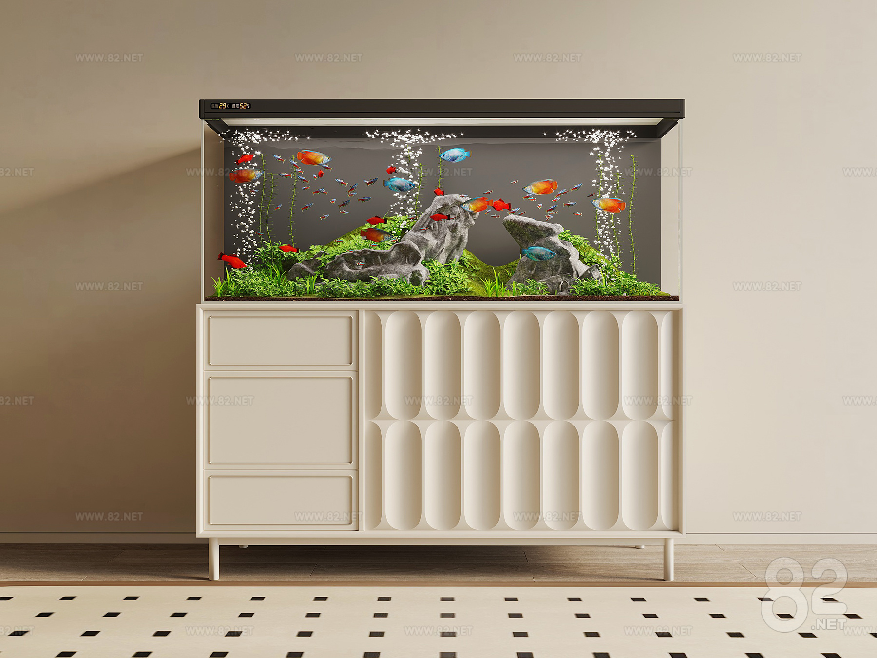 aquarium modern aquarium aquarium download | 3Ds Max(.max) - 82Models