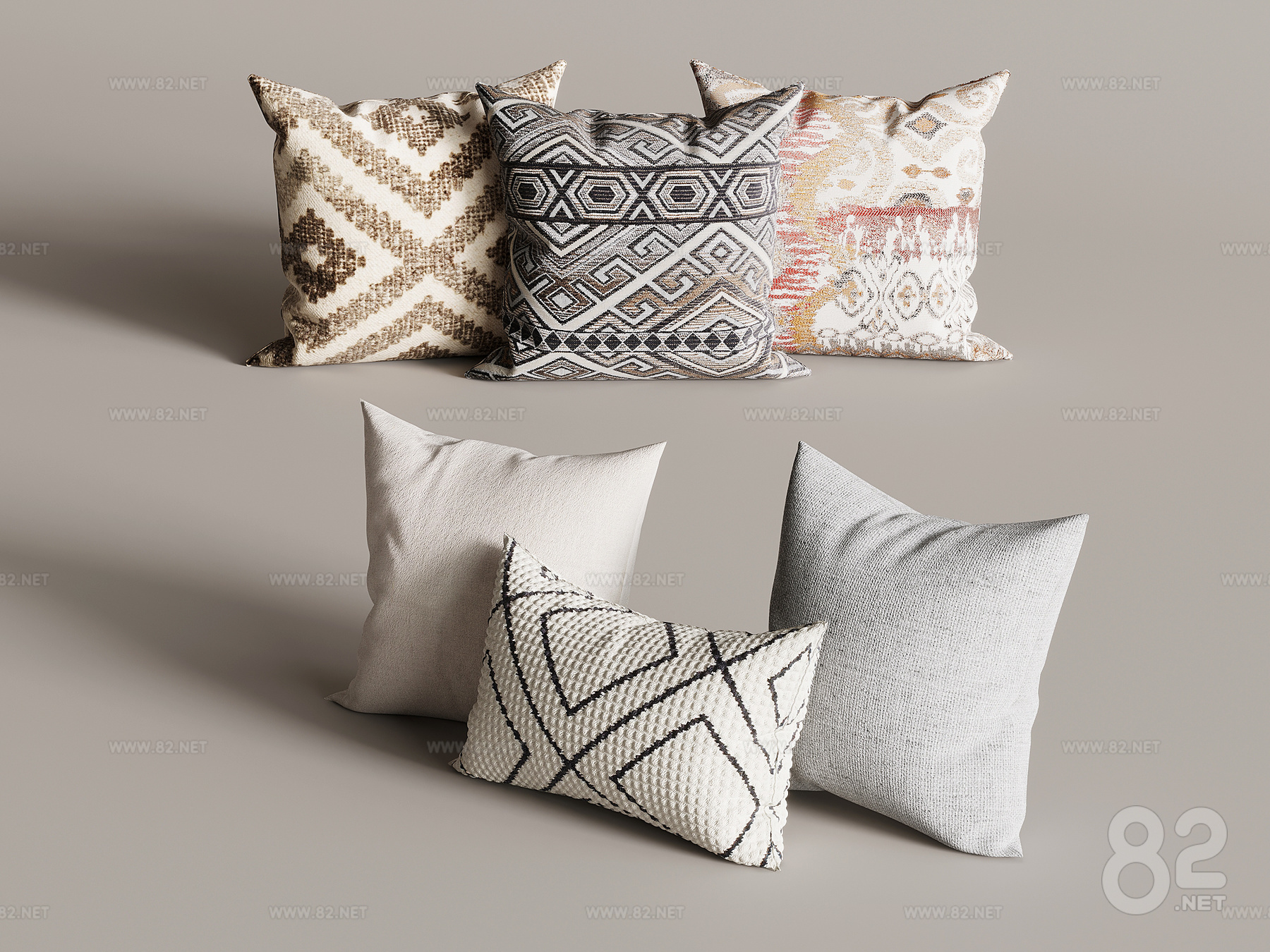 Pillow Modern Pillow Pillow Sectional Sofa Pillow download | 3Ds Max ...