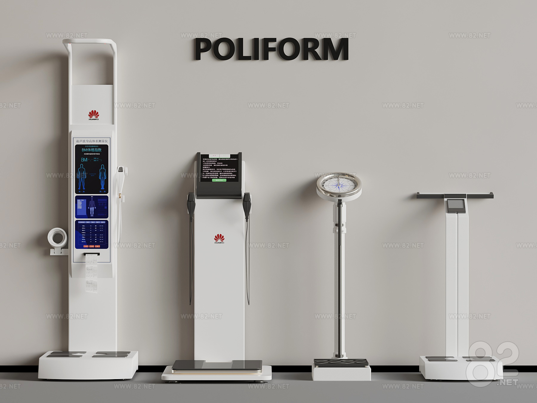 Medical equipment Modern weight instrument Measuring instrument ...