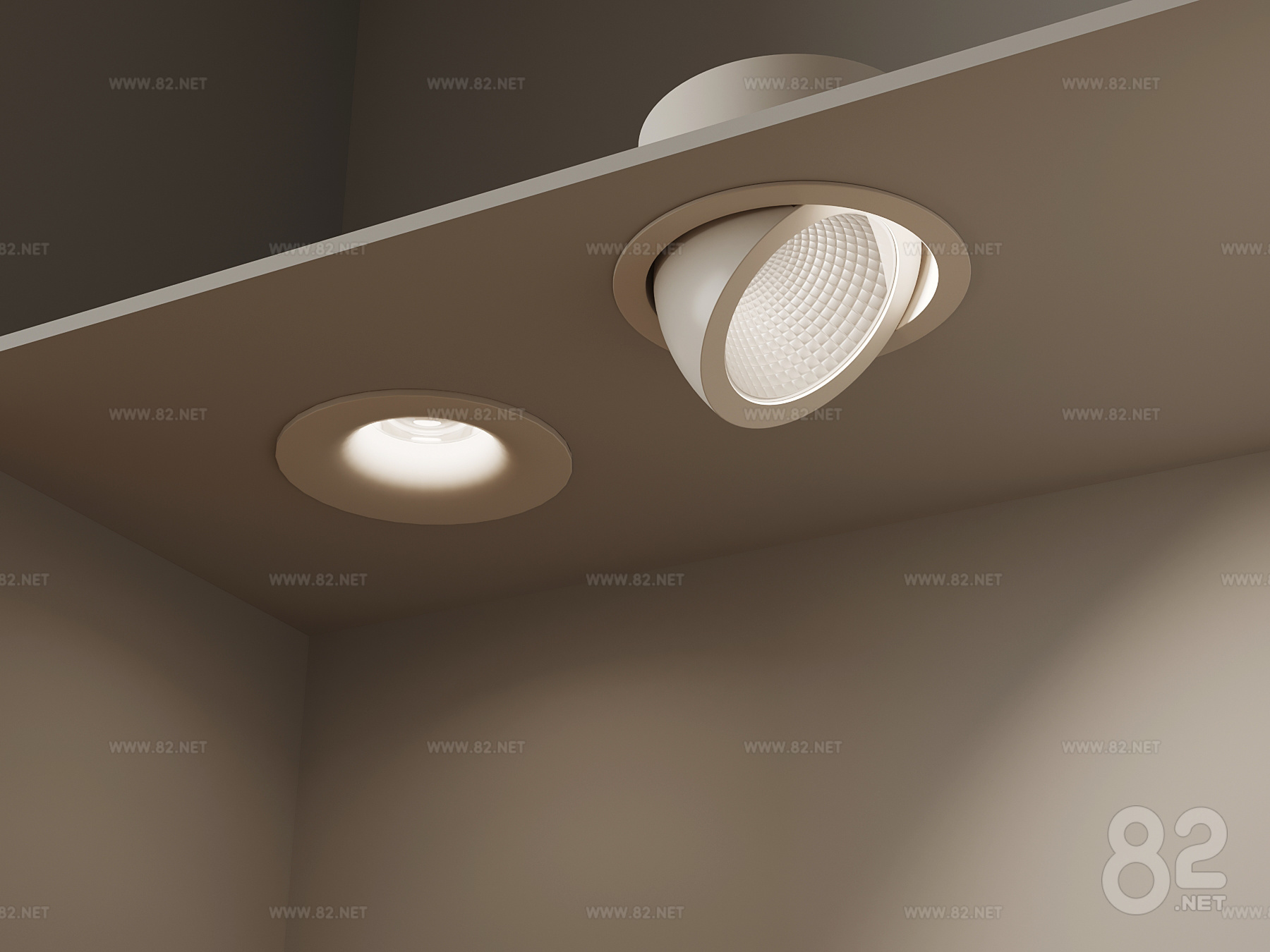 Modern Downlight Embedded Downlight download | 3Ds Max(.max) - 82Models