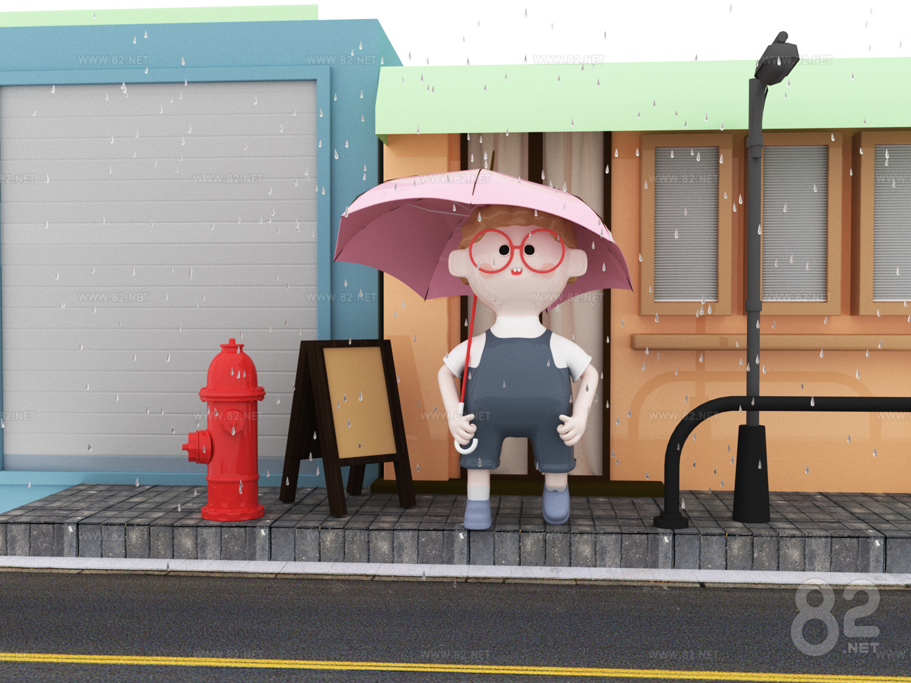 character cartoon download | SketchUp(.skp) - 82Models