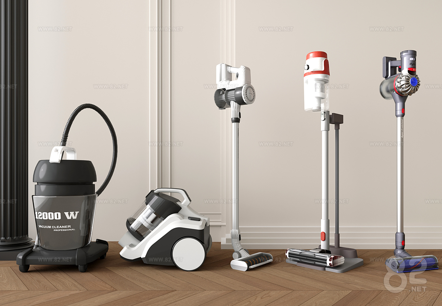 Modern handheld vacuum cleaner horizontal vacuum cleaner suction bucket ...