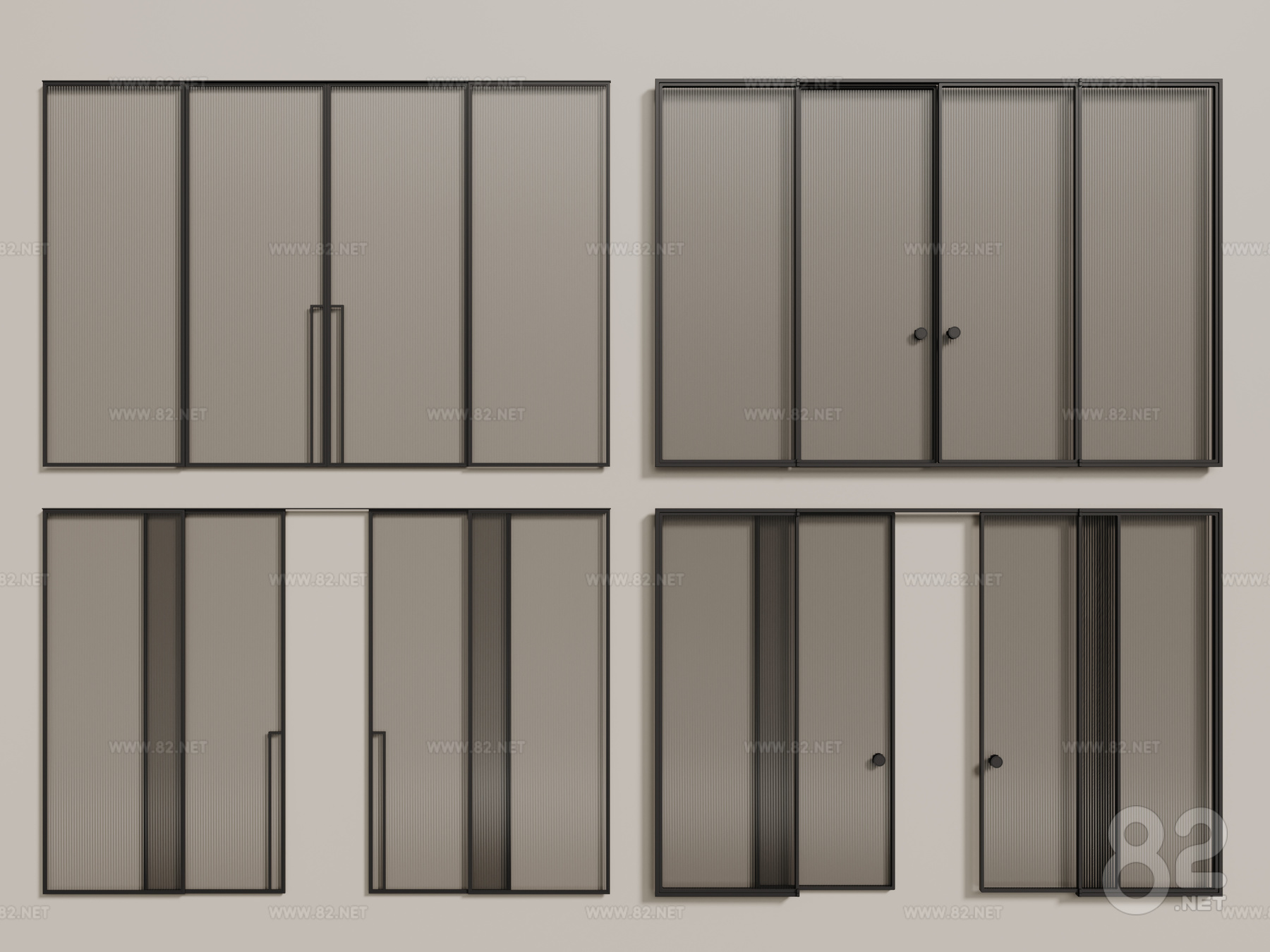 Modern glass sliding door Changhong glass door glass sliding door ...