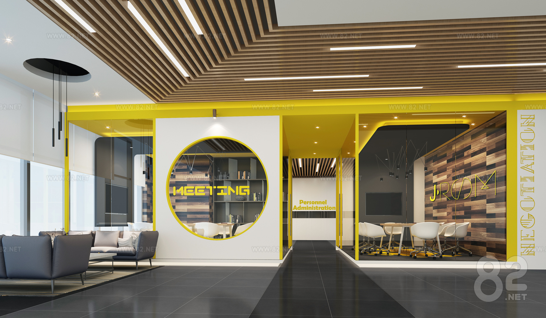 Modern office area Small Reception Room Rest area download | 3Ds Max ...