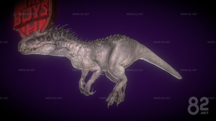 Tyrannosaurus Rex-Binding-Animation-JWE @ download | 3Ds Max(.max ...