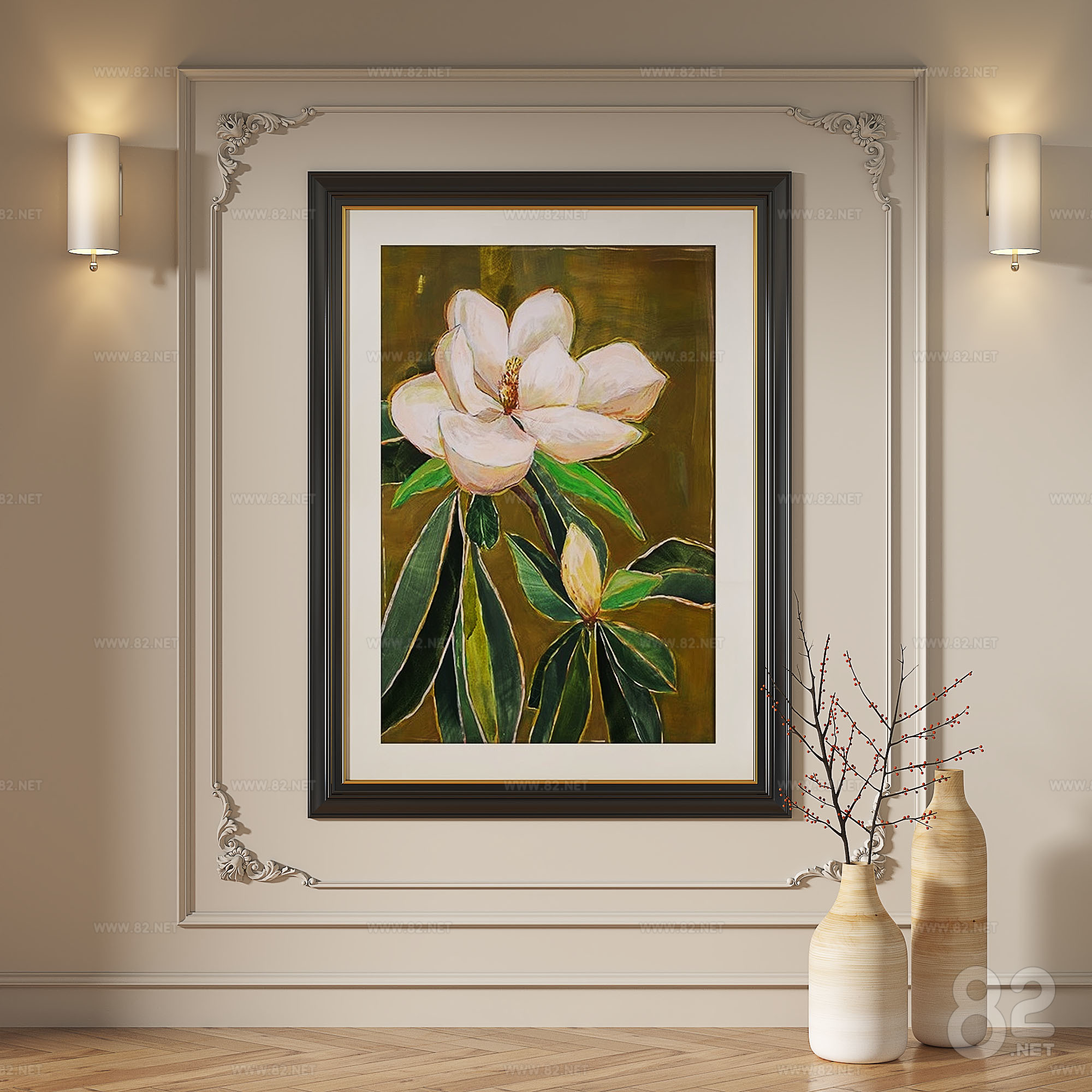 French, retro, medieval, oil painting, modern, European, classical ...