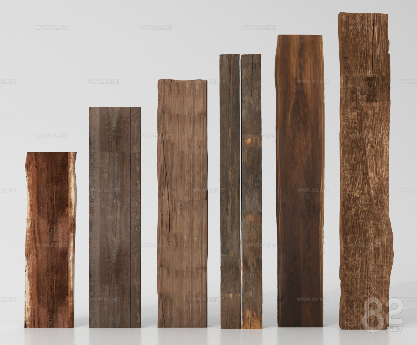 Pillar Bars Pile Old Wood Pillar download Sketchup Model | SketchUp ...