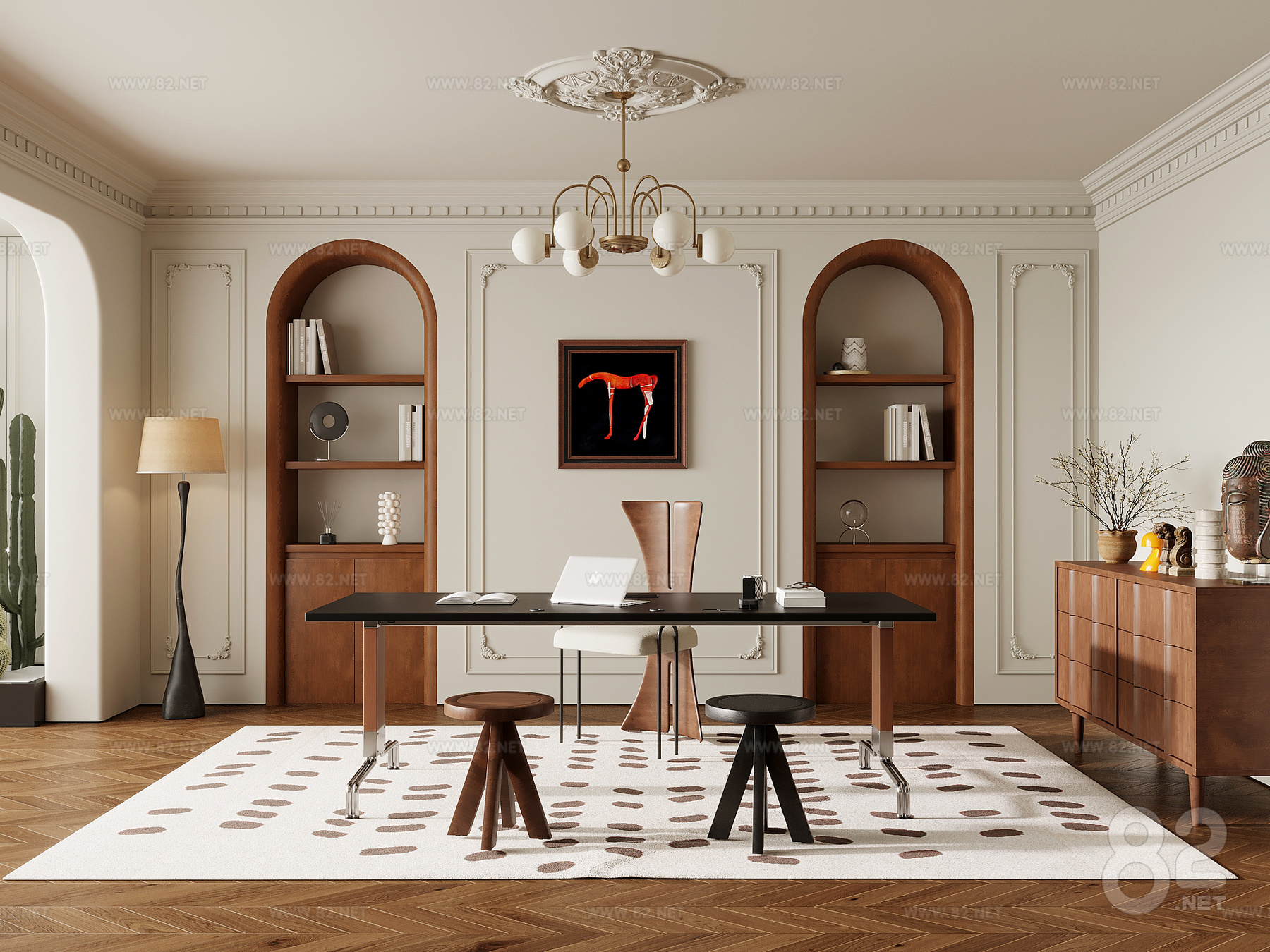 13 Study French Antique Study Study Desk and Chair Office Desk and Chair download | 3Ds Max(.max ...