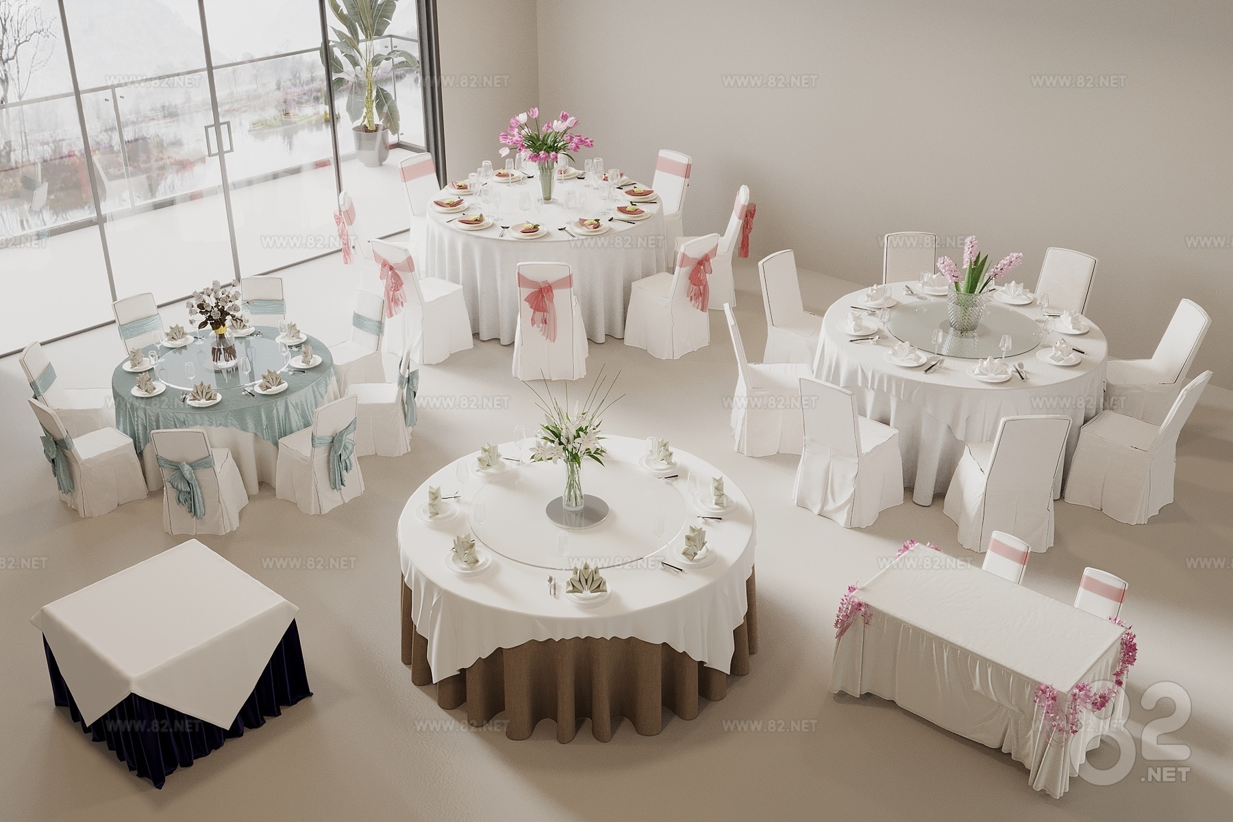 Ballroom Table and Chair Auditorium Table and Chair Wedding Table and ...
