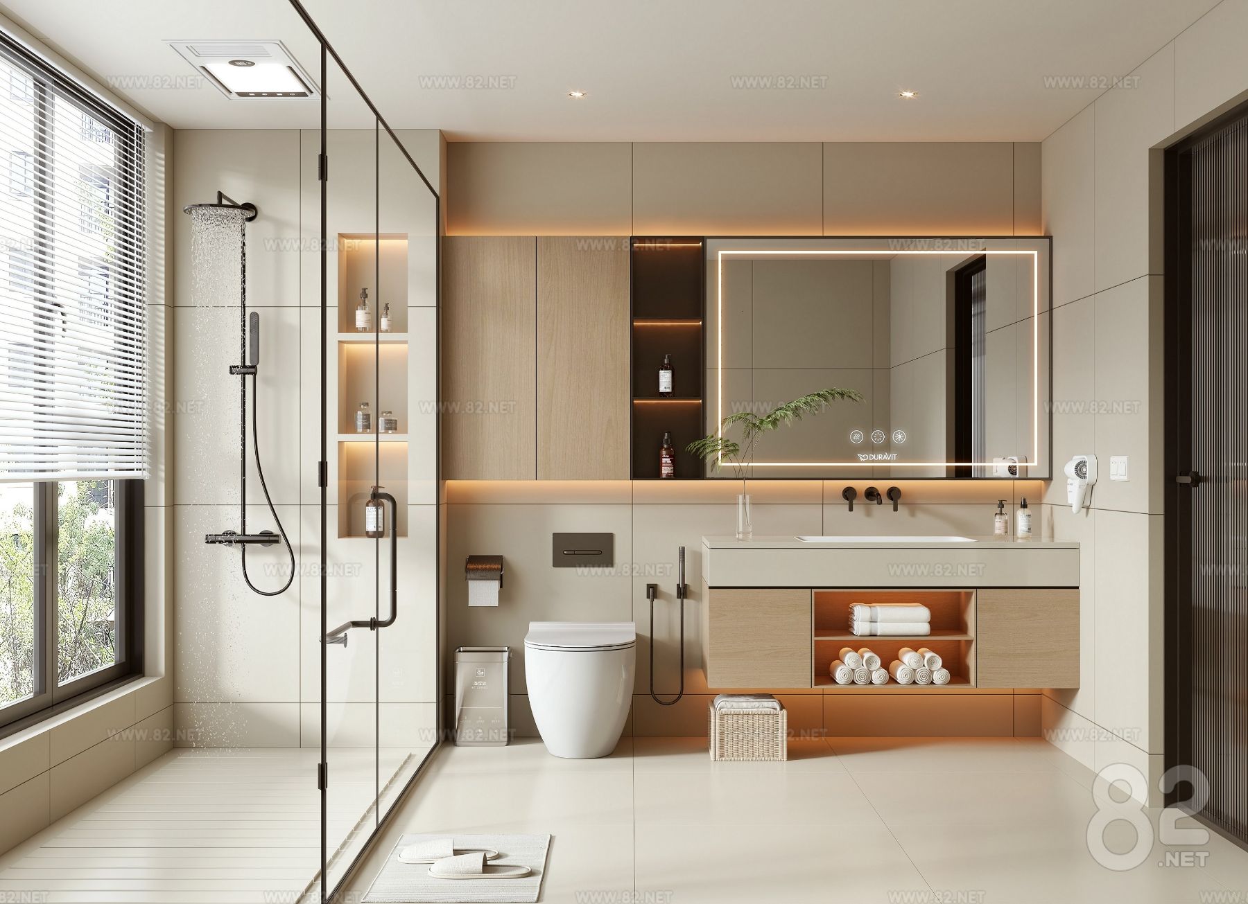 Modern toilet toilet bathtub toilet shower head wash basin hair care ...