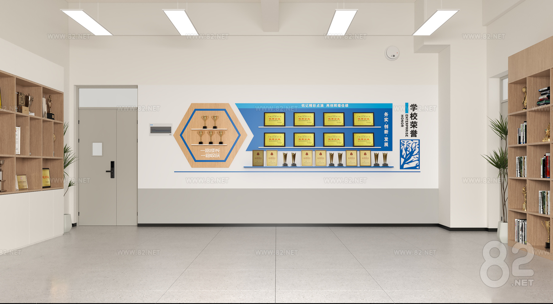 Honor Wall Corporate Culture Wall Corporate Culture Column Trophy ...