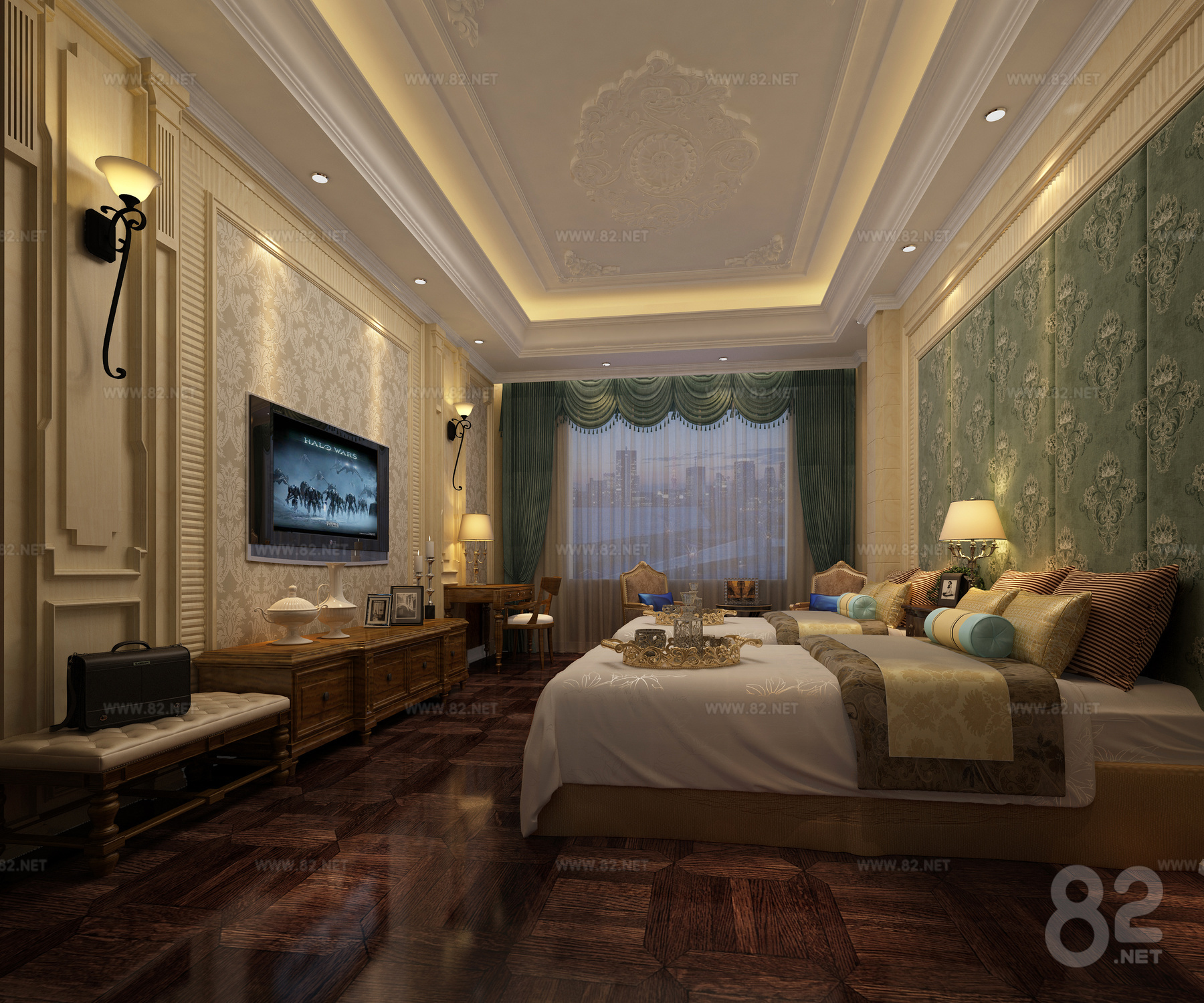 Guest Room download | 3Ds Max(.max) - 82Models