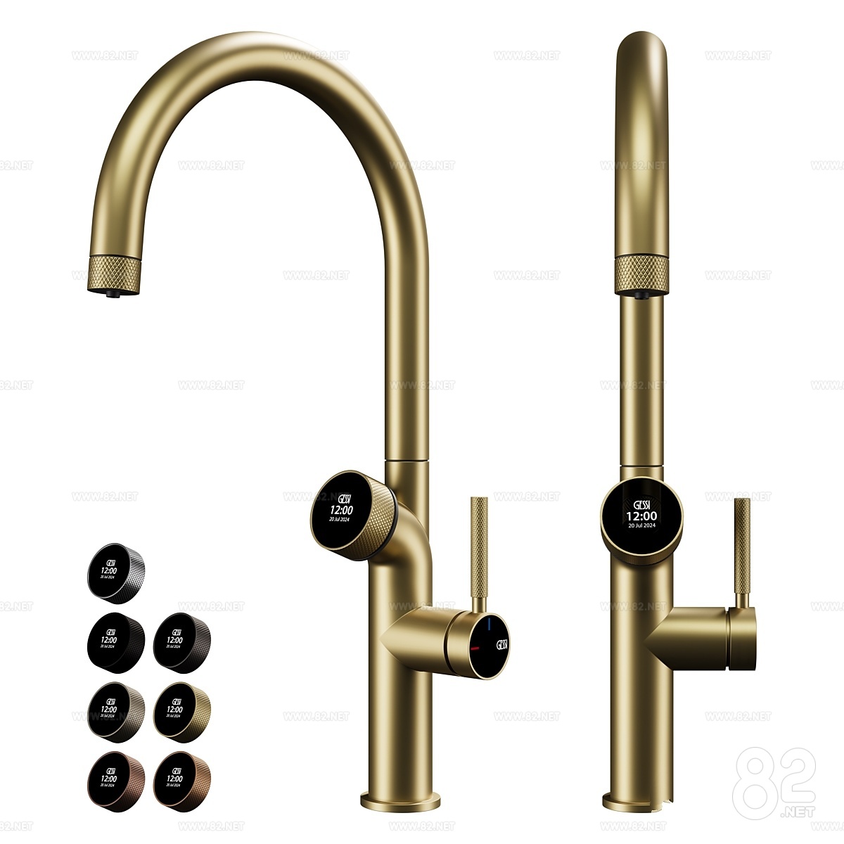 Gessi Vita Kitchen Sink Mixing Faucet 60720 download | 3Ds Max(.max ...