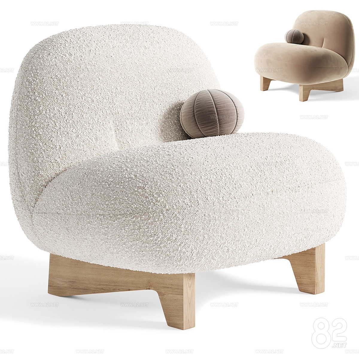 Armchair Elvit Cozy Ginger by sofa download | 3Ds Max(.max) - 82Models