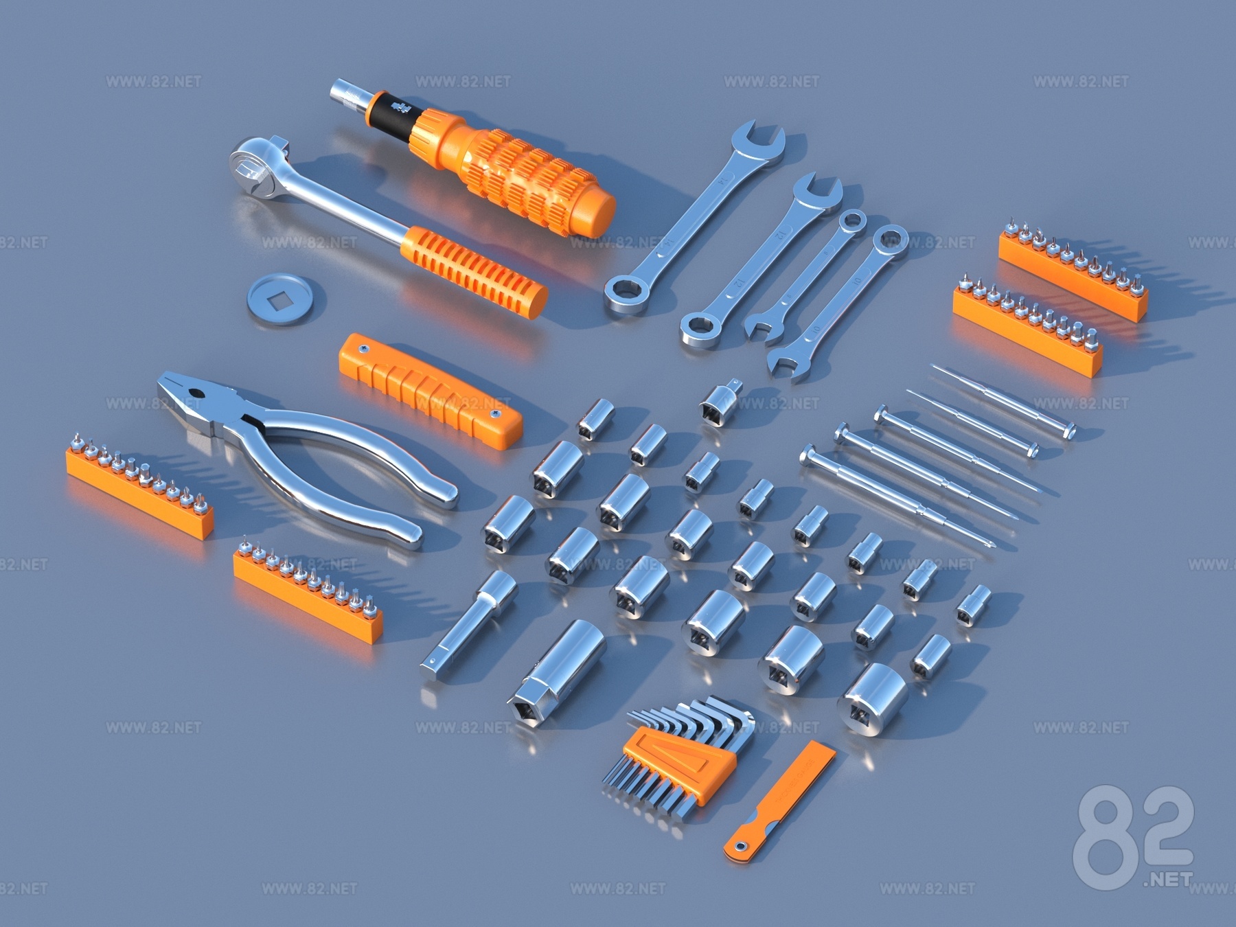Screwdriver screwdriver hardware tools download | 3Ds Max(.max) - 82Models