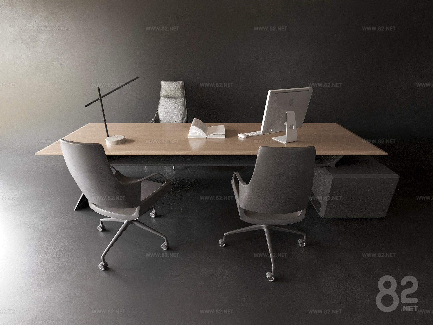 Office Desk Chair Boss Desk download | 3Ds Max(.max) - 82Models