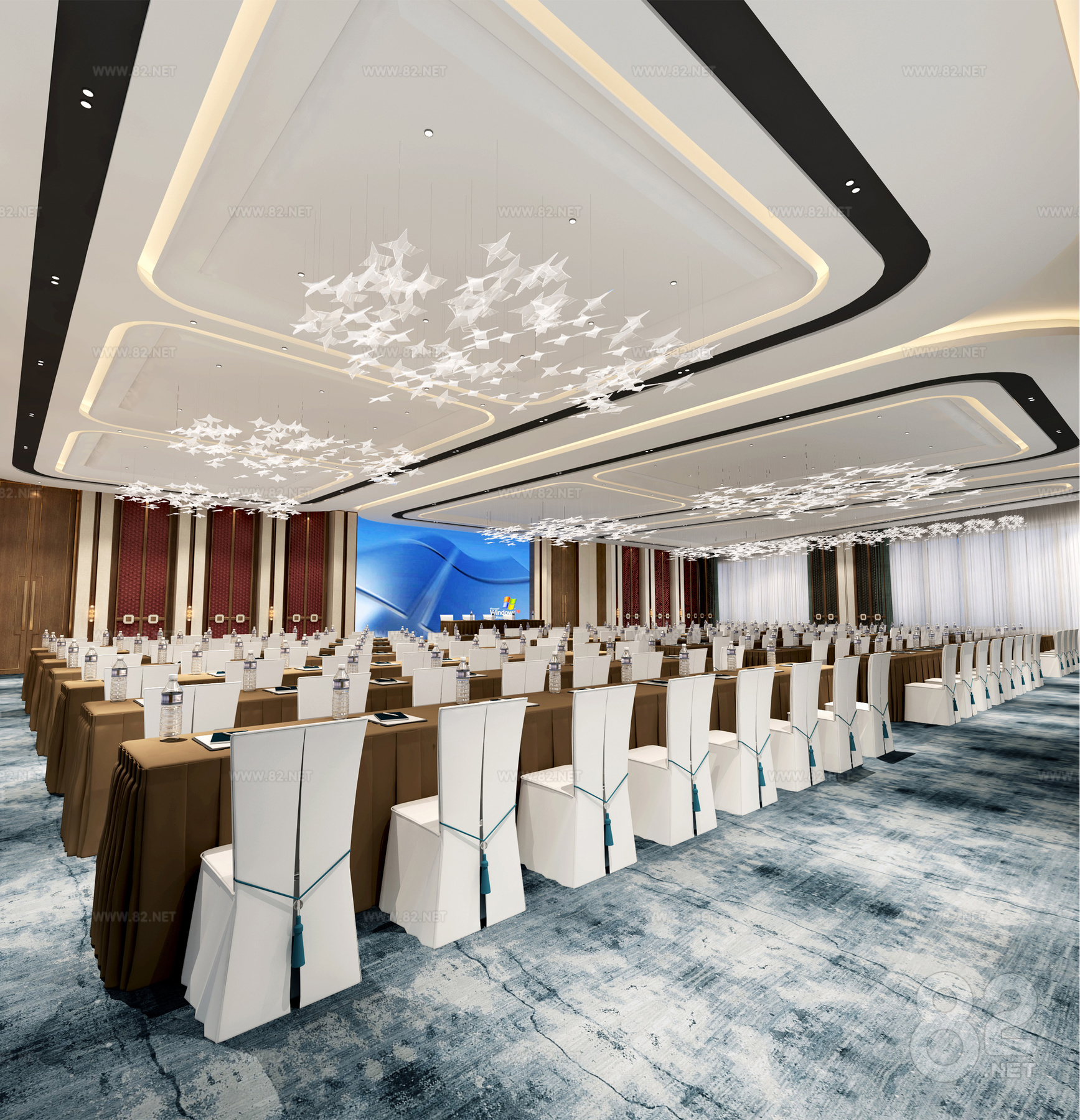 Ballroom download | 3Ds Max(.max) - 82Models