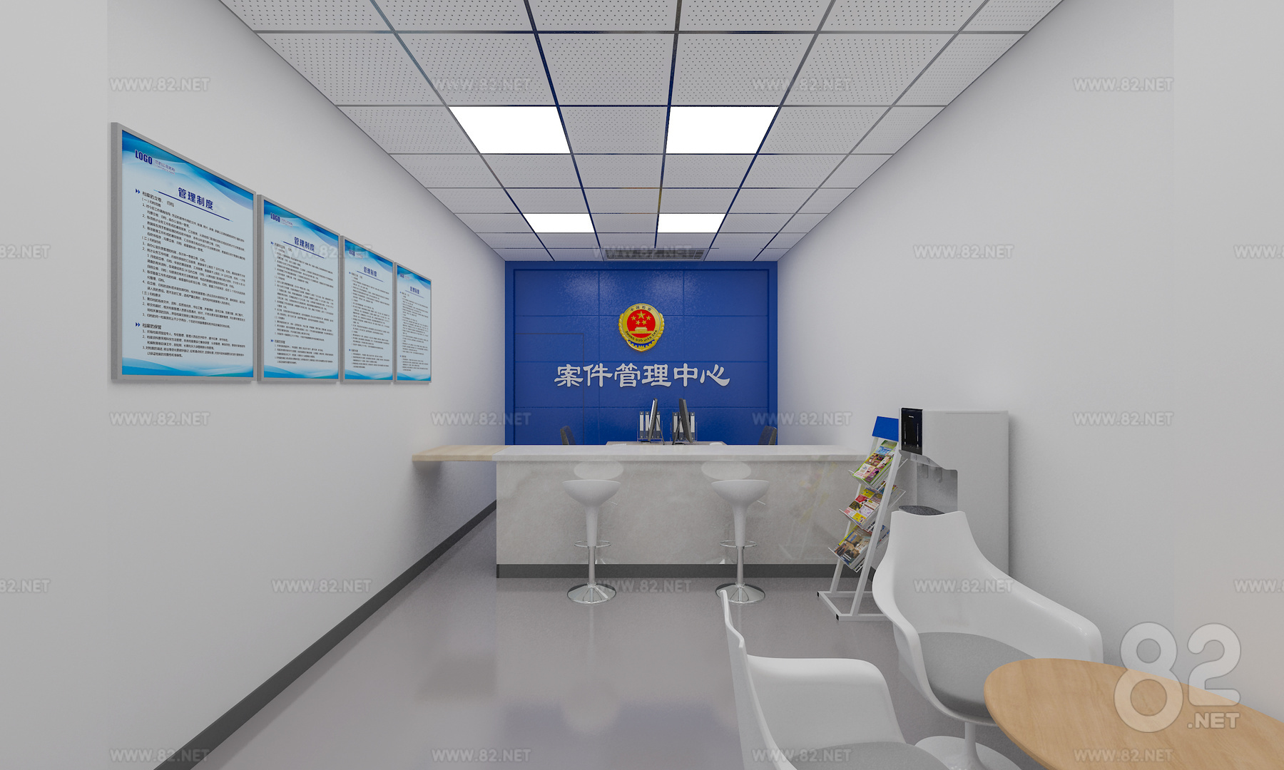 Reception Office Service Center Service Hall Convenience Service Hall ...