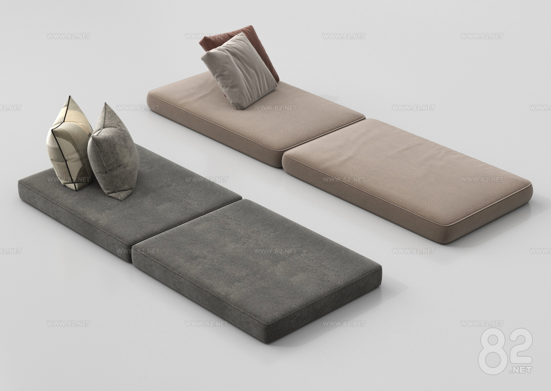 Modern Cushion Bay Window Cushion Sofa Cushion download | 3Ds Max(.max ...